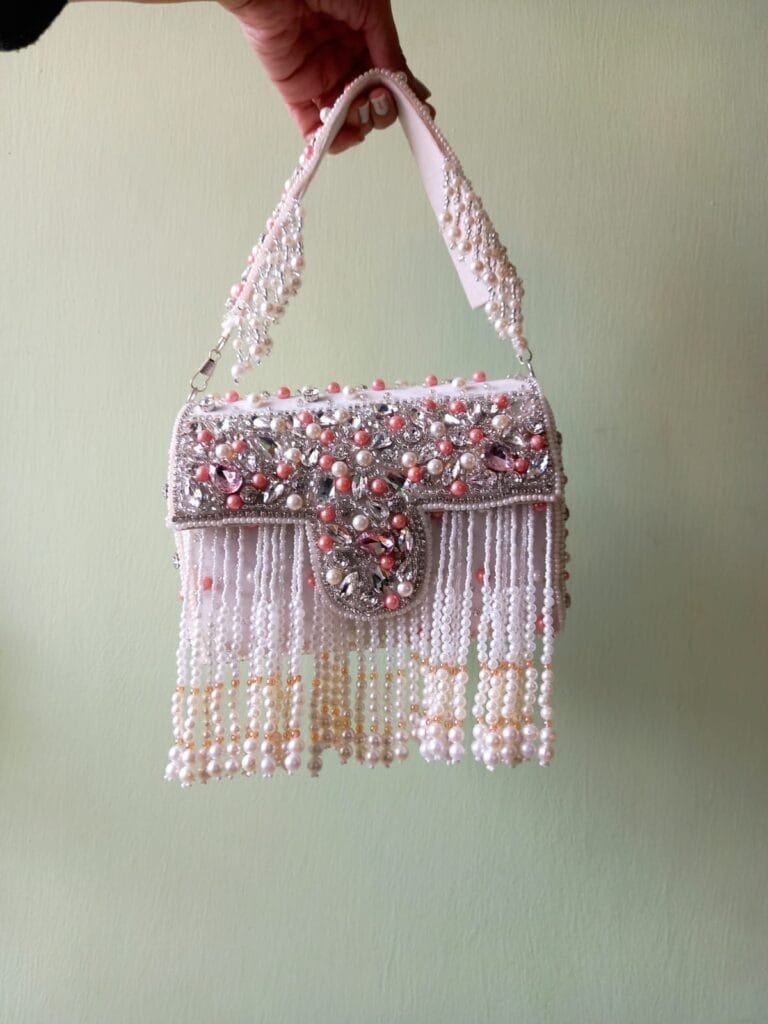Premium Hand-Embroidered Clutch - Ruchi Mehra Label